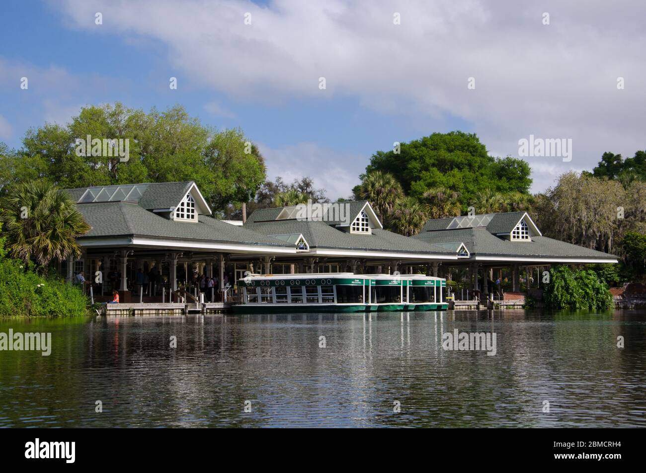 Glass bottom boat rides get ready to take tourists out on the Silver ...