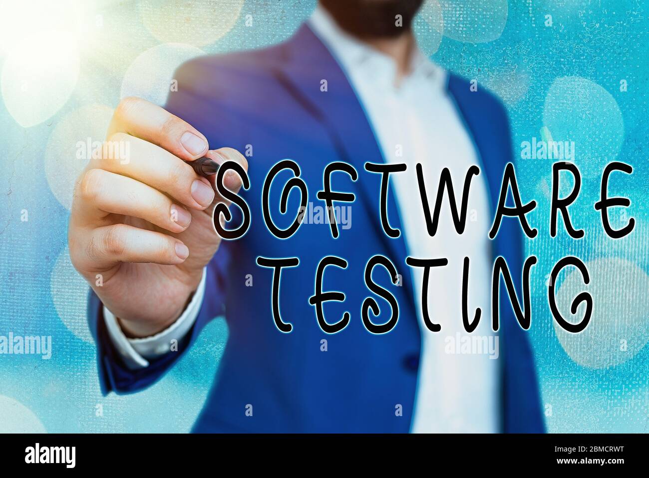 Handwriting Text Software Testing Conceptual Photo Investigation Provide Information About The