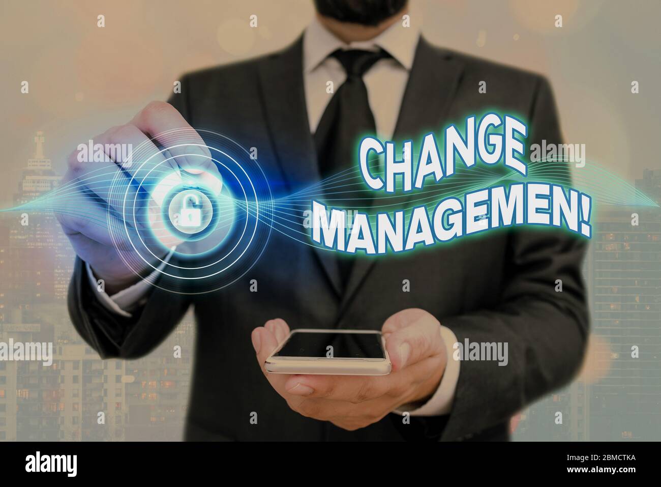 Handwriting text Change Management. Conceptual photo Replacement of ...
