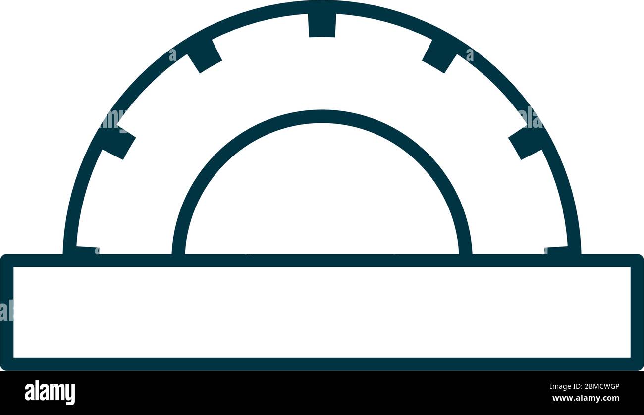 Ruler line style icon design, Instrument tool work measurement lenght ...