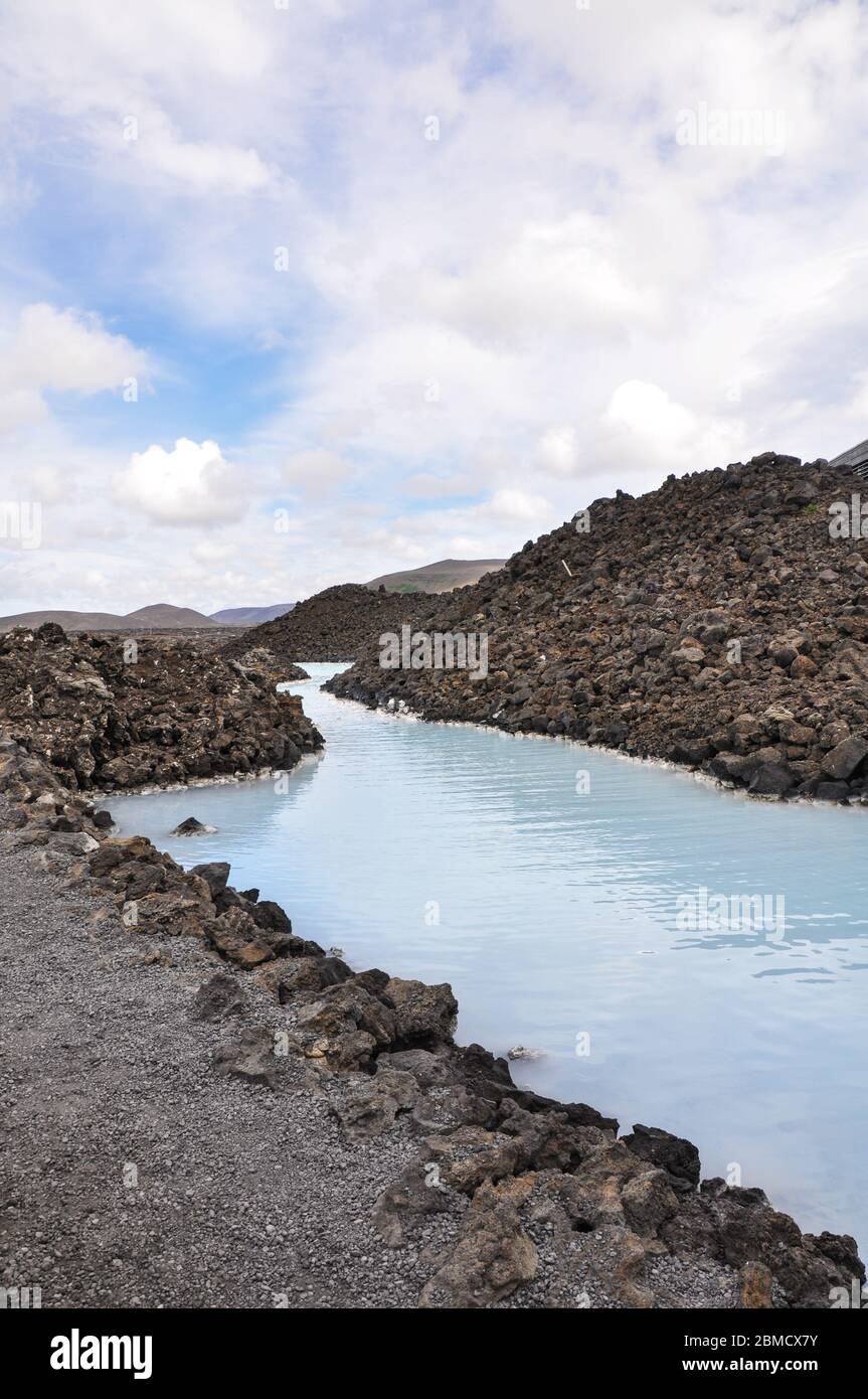 The blue lagoon, Iceland Stock Photo - Alamy