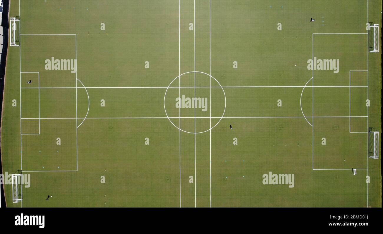 Los Angeles Football Club players participate in individual voluntary ...