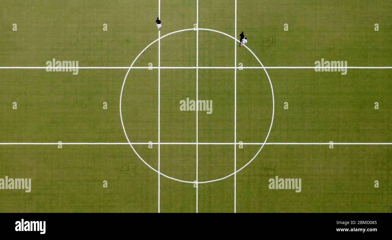 Los Angeles Football Club players participate in individual voluntary ...