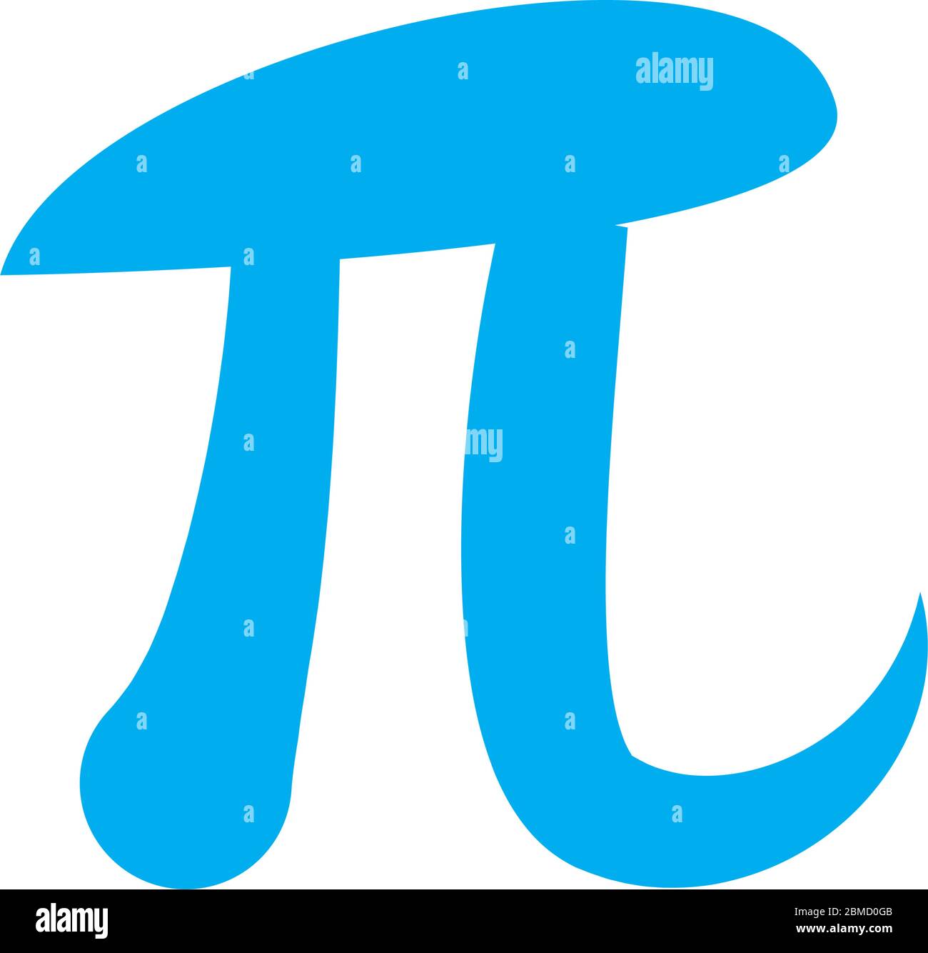 pi flat style icon design, Math finance and education theme Vector ...