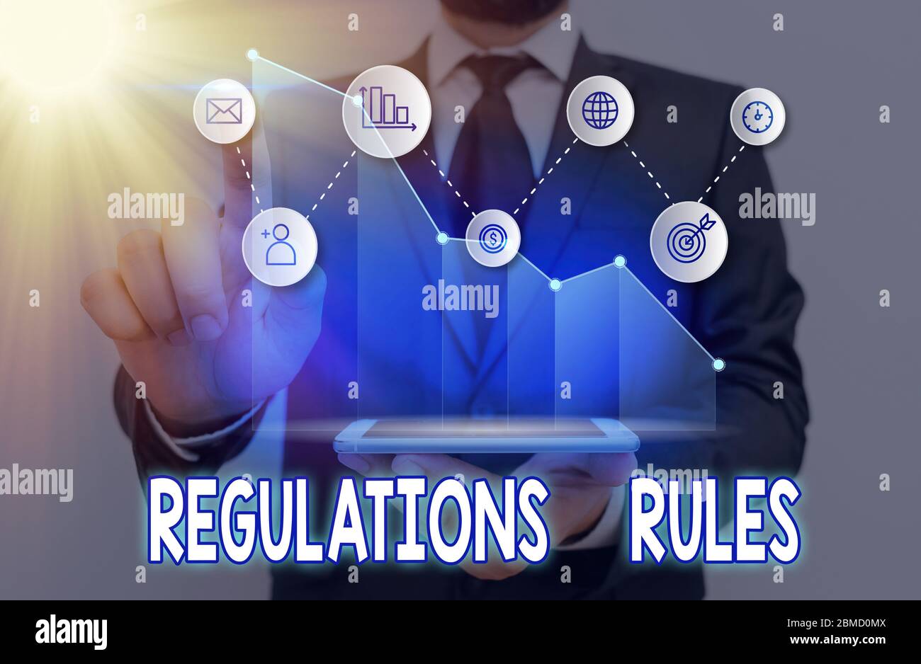 Handwriting text writing Regulations Rules. Conceptual photo Standard ...