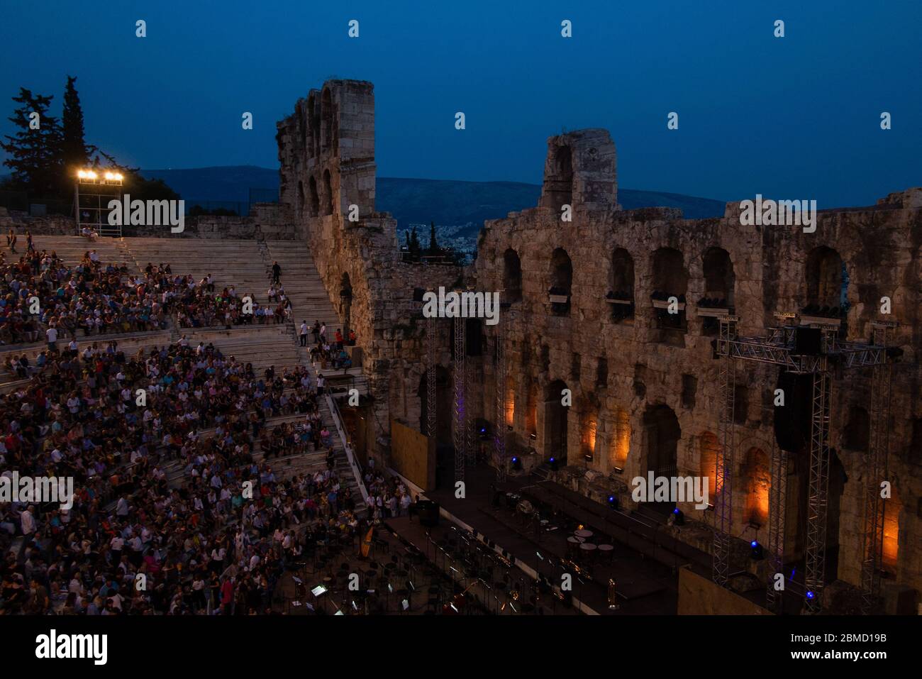 Herod atticus amphitheater hi-res stock photography and images - Alamy