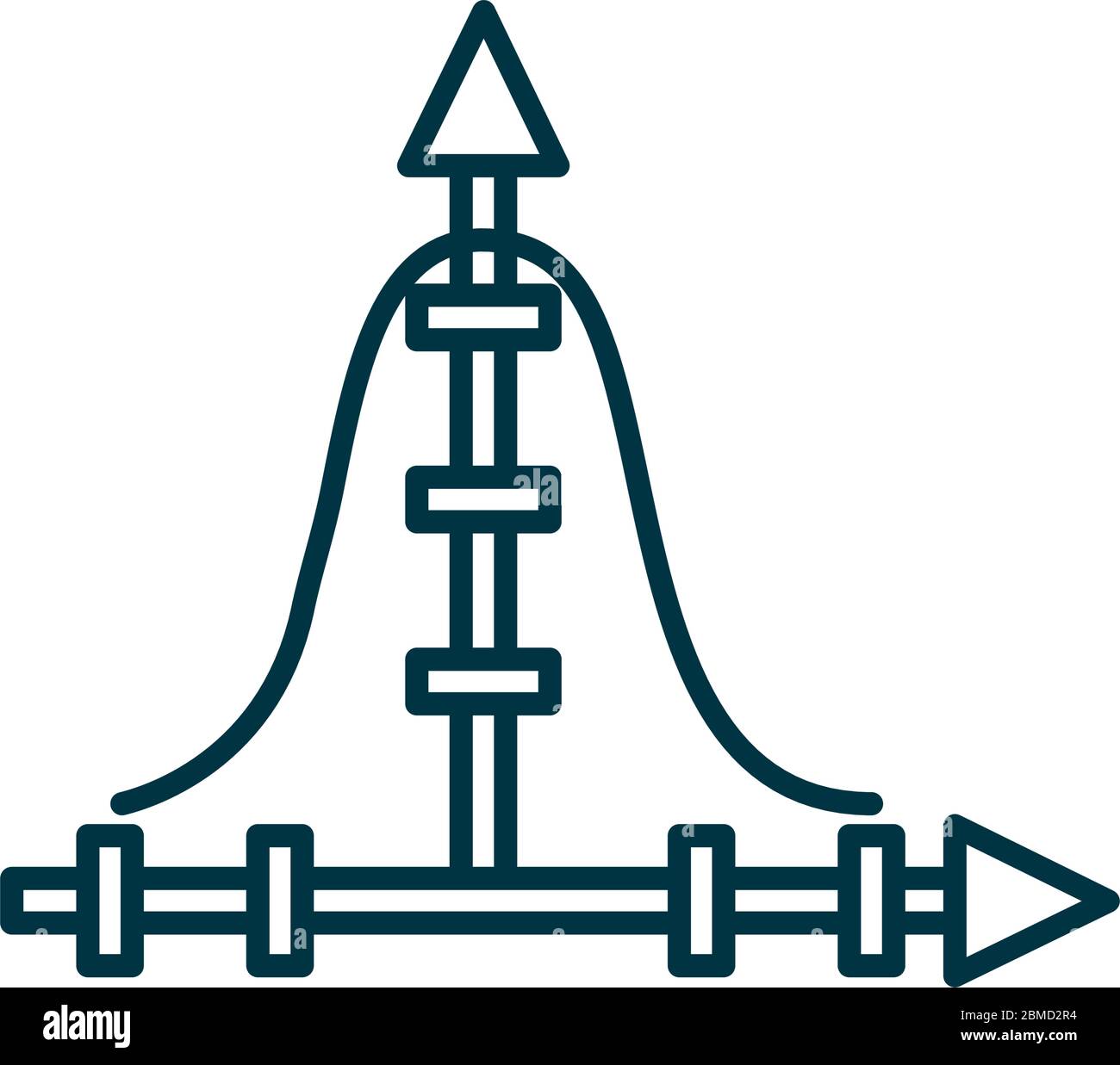 Infographic line line style icon design, Data information business and ...