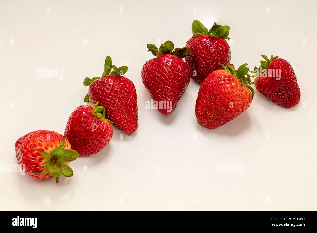 Food fresh seven strawberries hi-res stock photography and images - Alamy