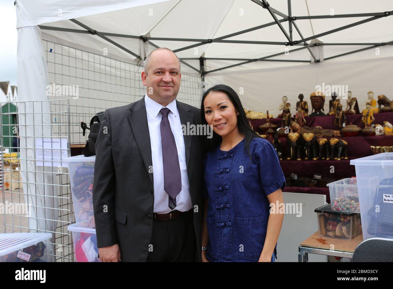 Amthai Fete turned the ancient market of Kingston into a Thai village ...