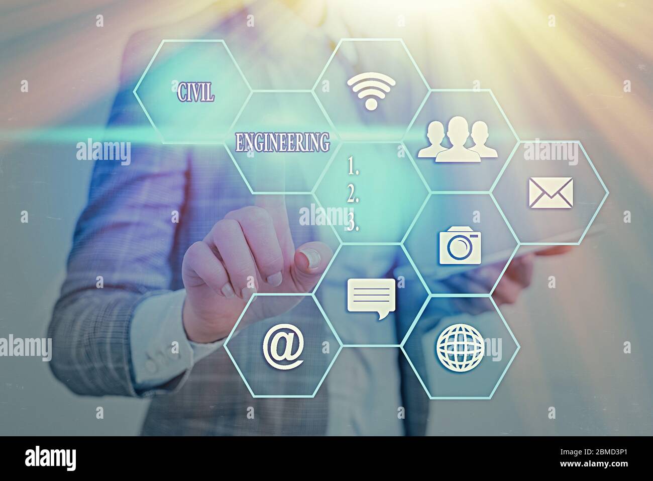 Word writing text Civil Engineering. Business photo showcasing Planning ...