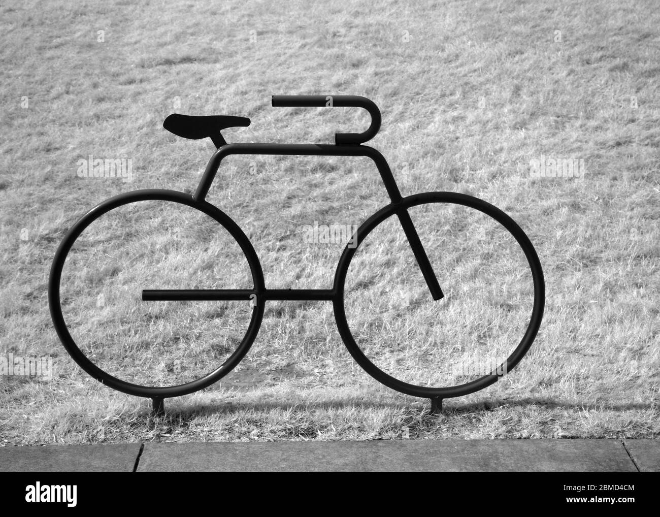 Bike rack hi-res stock photography and images - Alamy