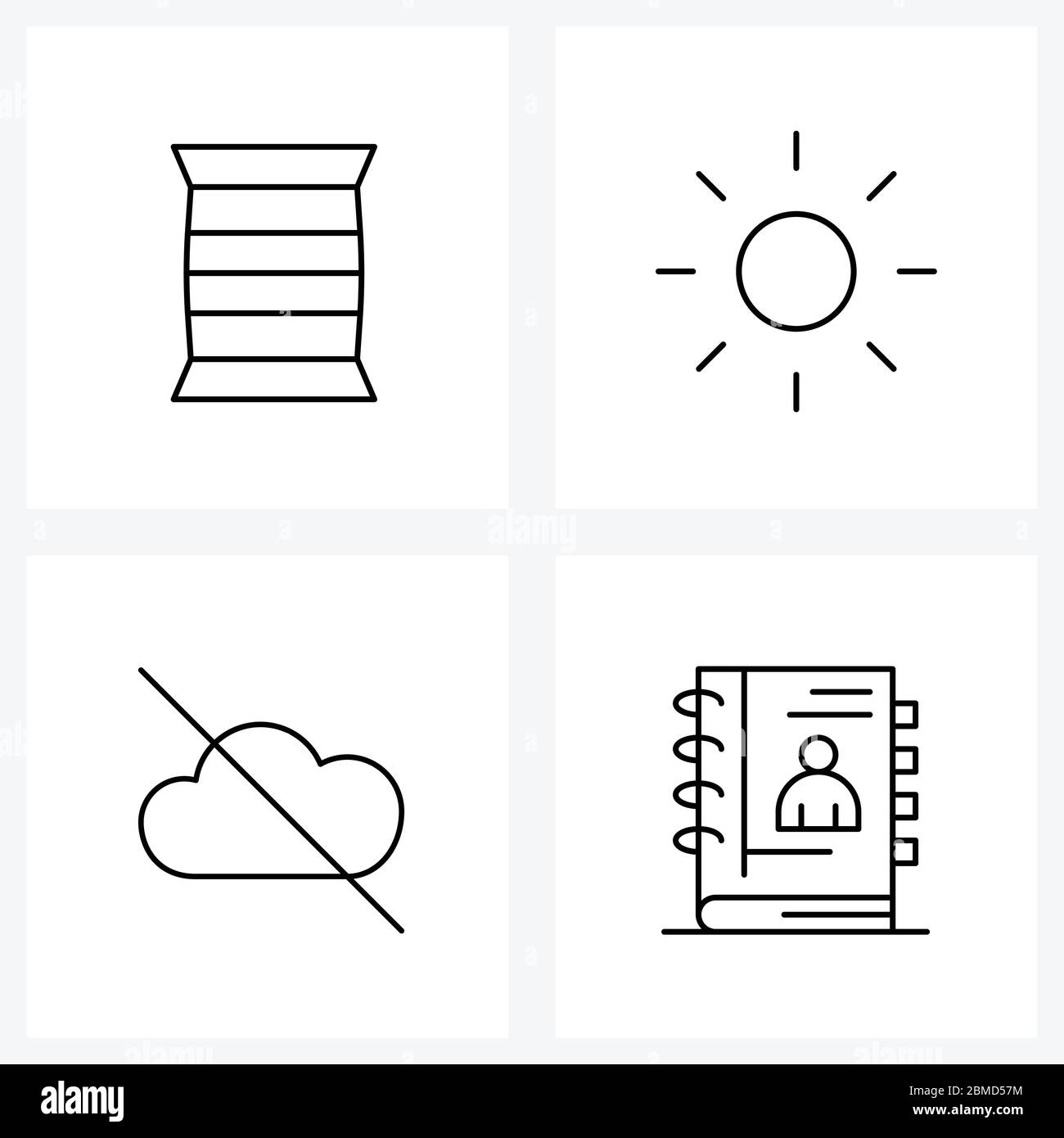 4 Universal Line Icon Pixel Perfect Symbols of chips, disable ... 4 Universal Line Icon Pixel Perfect Symbols of chips, disable ...