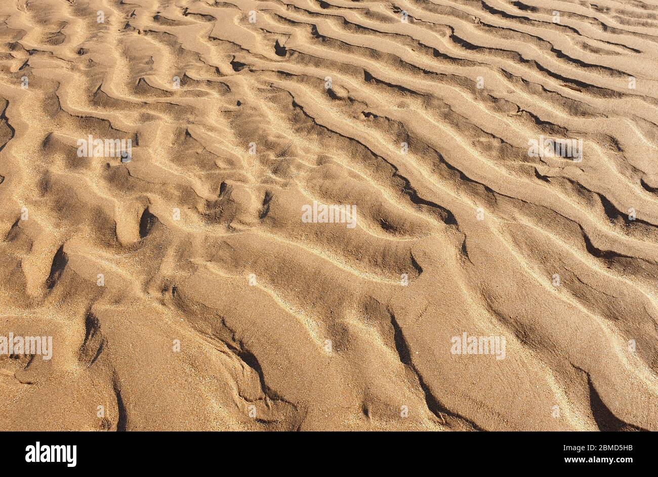 Patterns in sand Stock Photo - Alamy