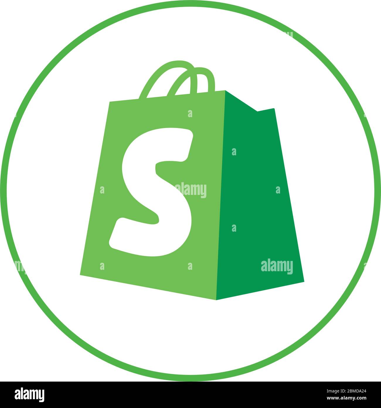 shopify flat style icon design, Social media multimedia communication ...