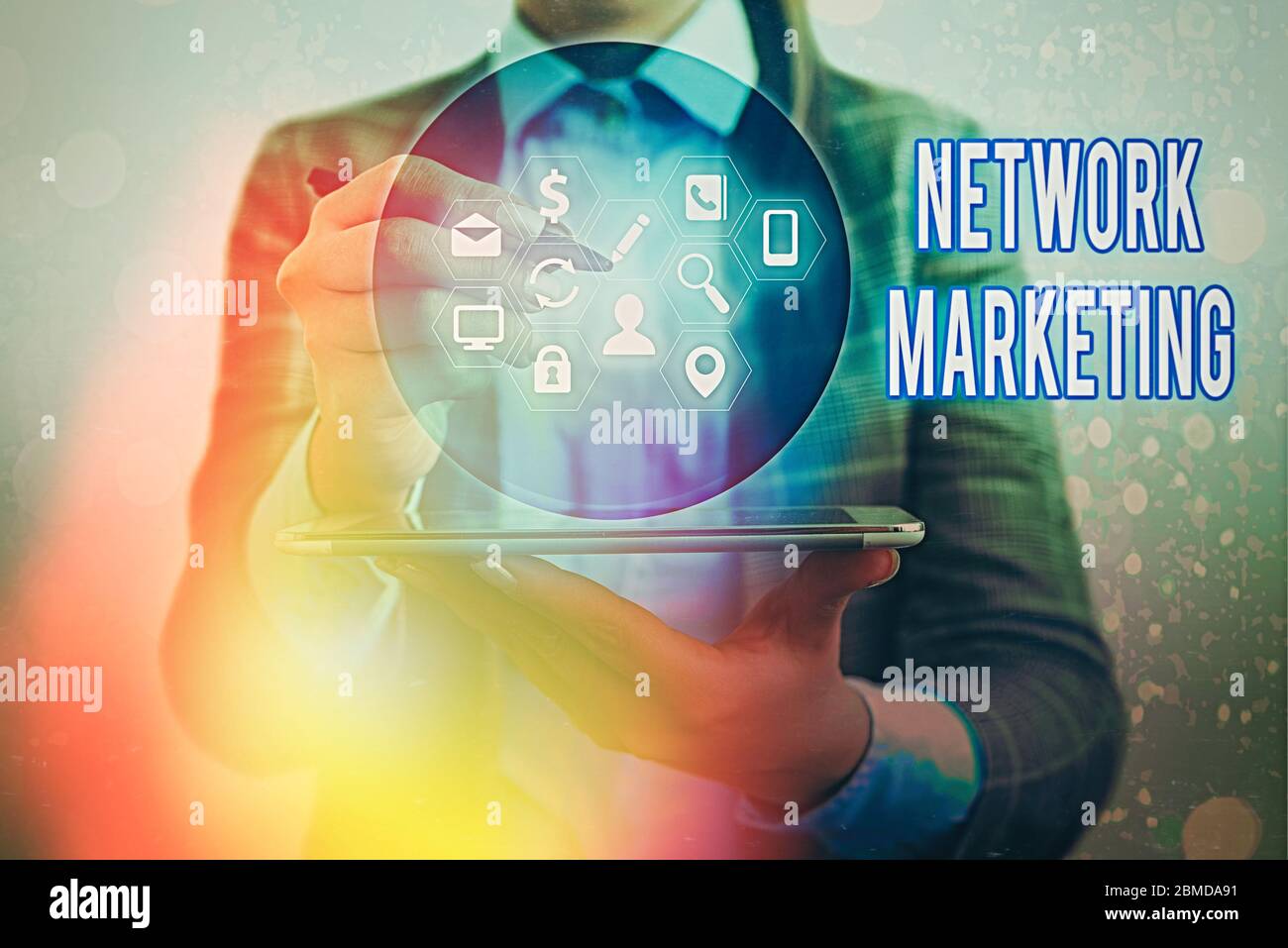 Handwriting text writing Network Marketing. Conceptual photo Pyramid ...