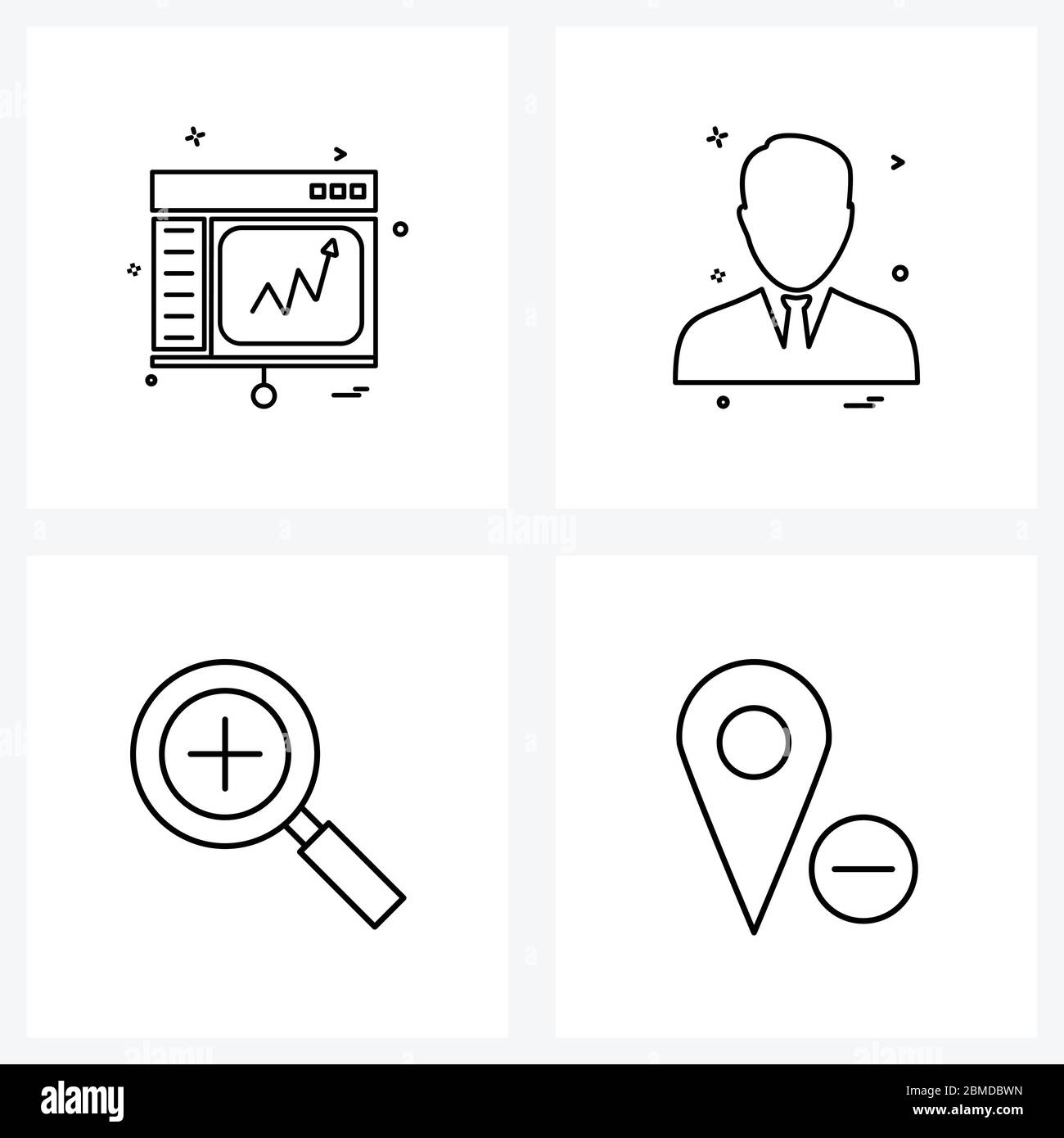 Map maps magnifying glass Stock Vector Images - Alamy