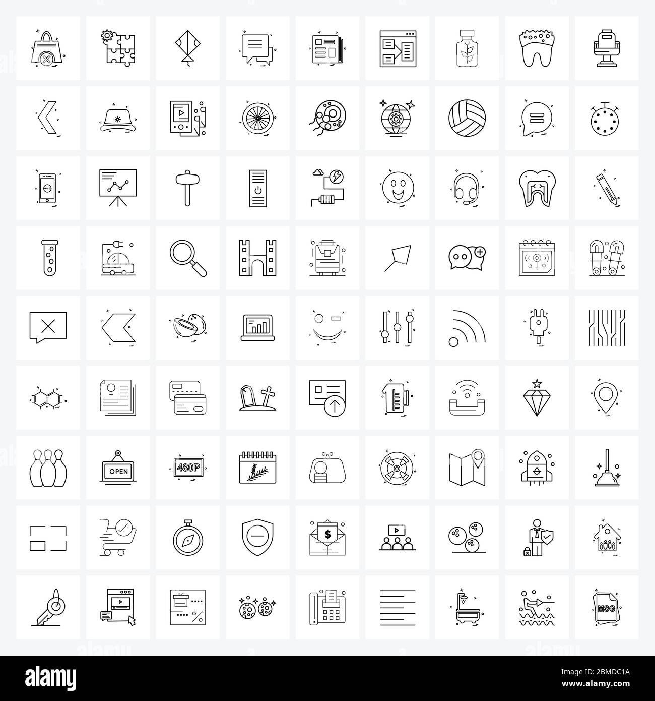 Setting the tooth vector vectors Stock Vector Images - Alamy