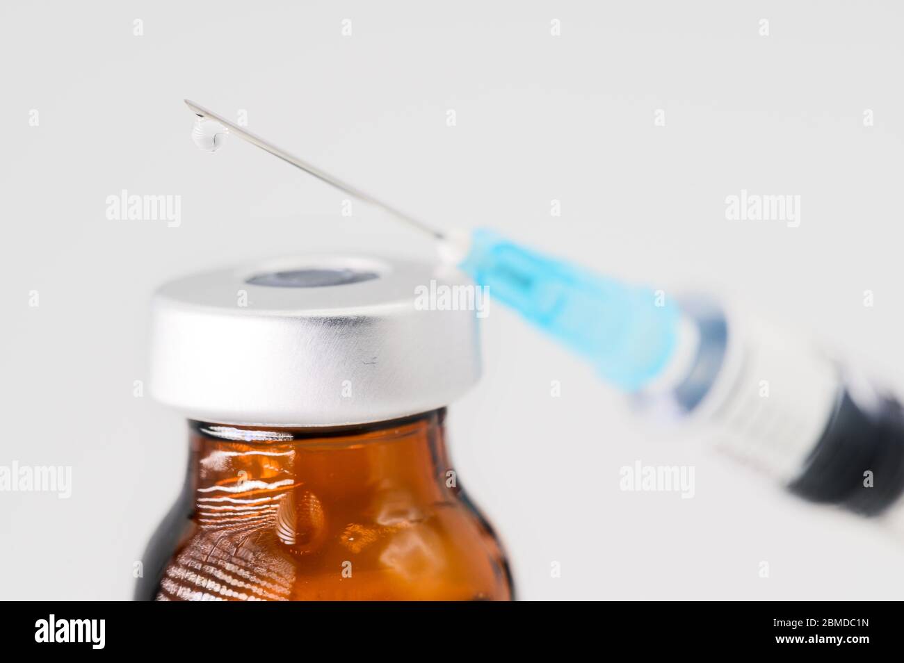 Medicine bottle for injection, medical glass vials and syringe for ...