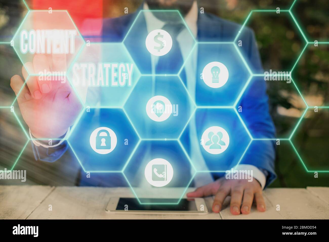 Conceptual hand writing showing Content Strategy. Concept meaning ...