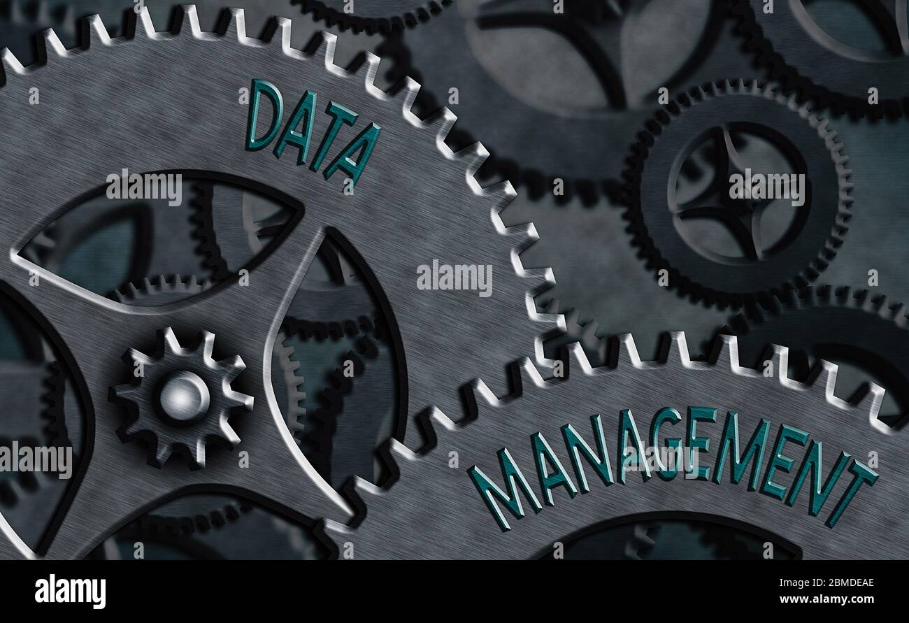 Conceptual hand writing showing Data Management. Concept meaning The ...
