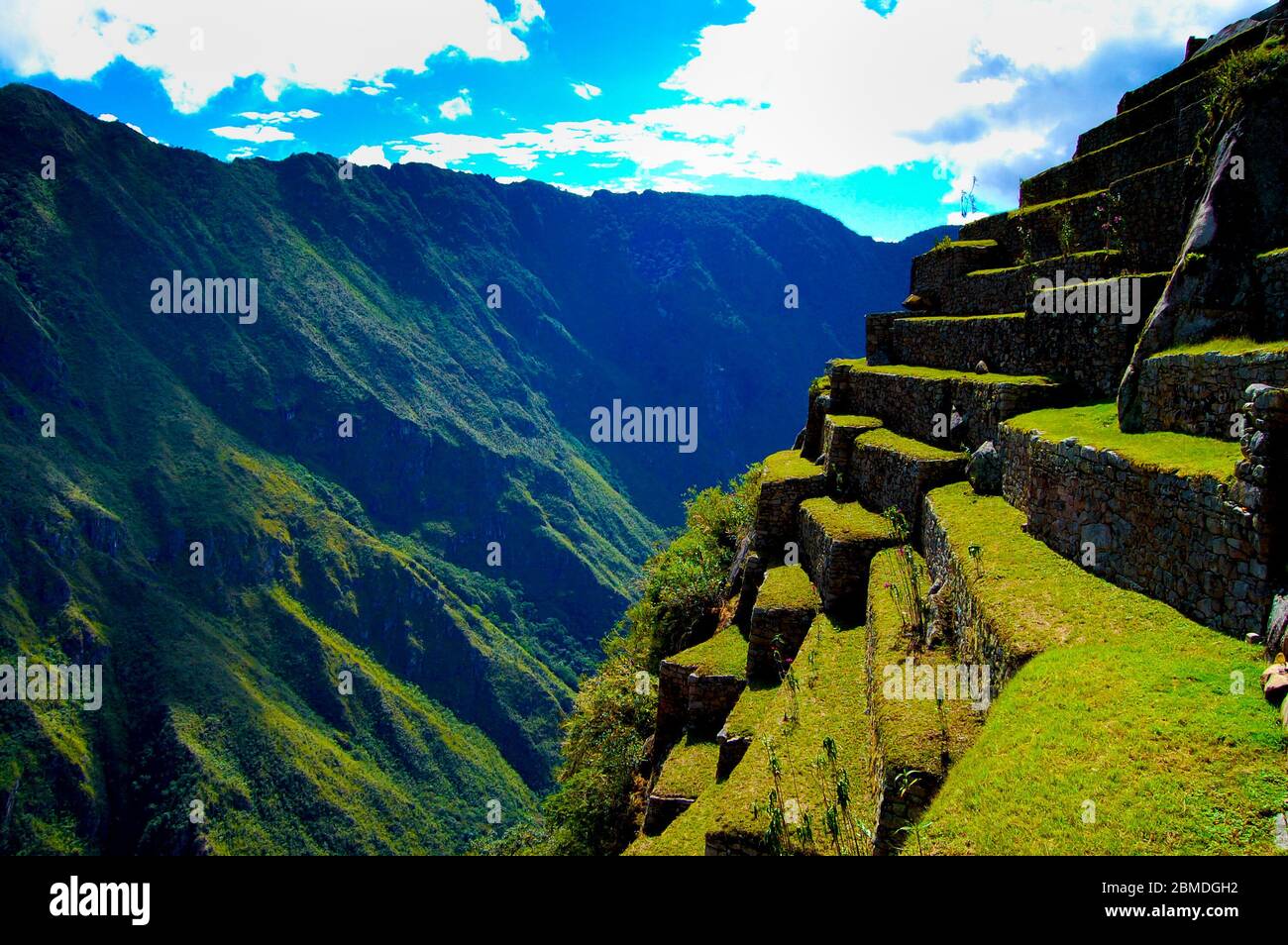 Machu Picchu Inca Ruins - Peru Stock Photo - Alamy