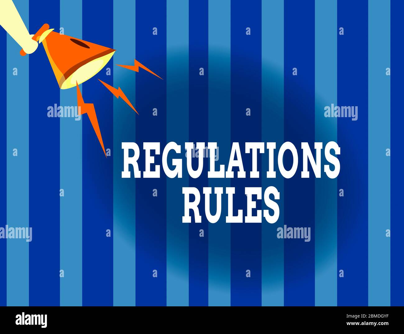 Handwriting text writing Regulations Rules. Conceptual photo Standard ...