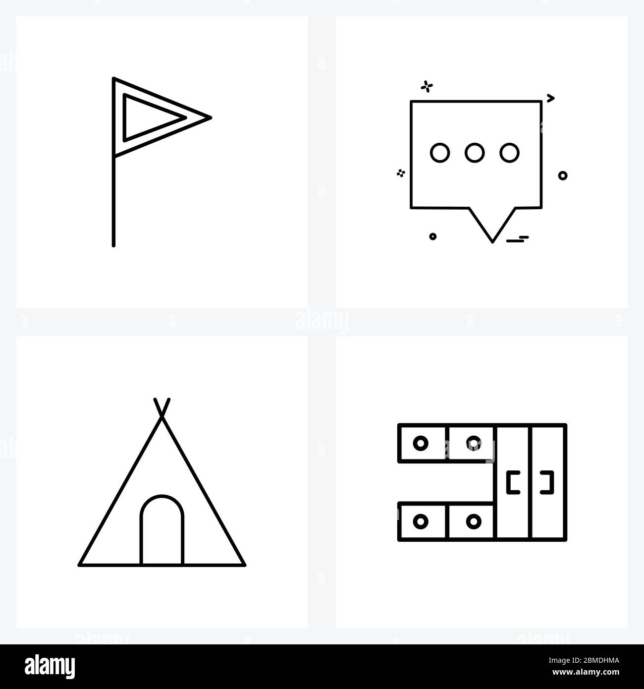 Flag messages Stock Vector Images - Alamy