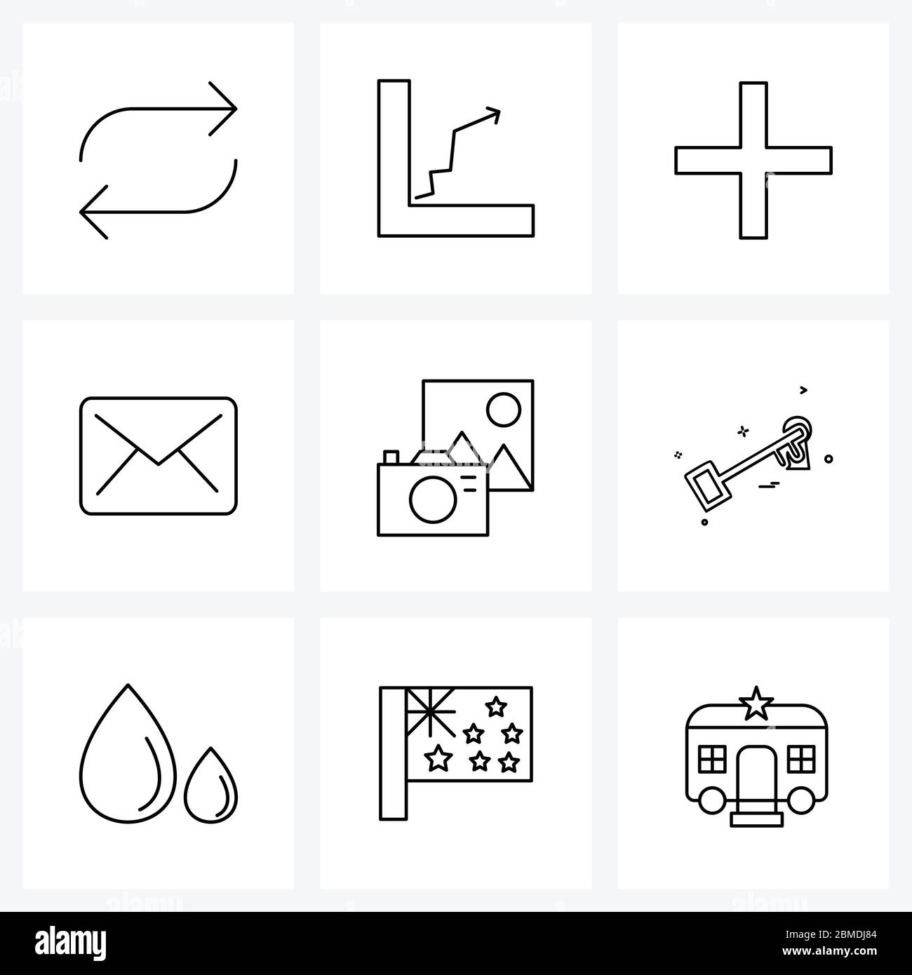 Camera test chart Stock Vector Images - Alamy