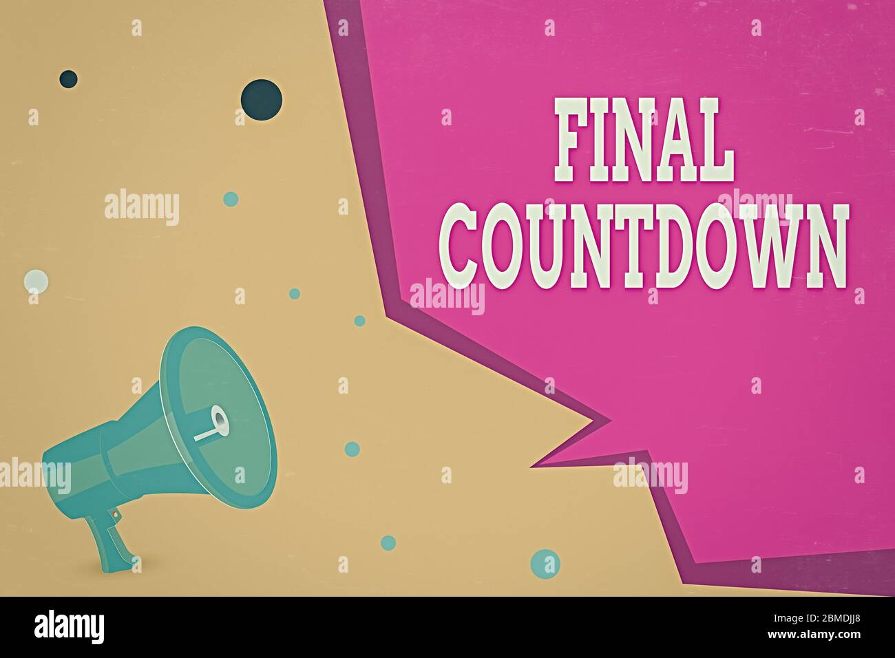 Conceptual hand writing showing Final Countdown. Concept meaning Last ...