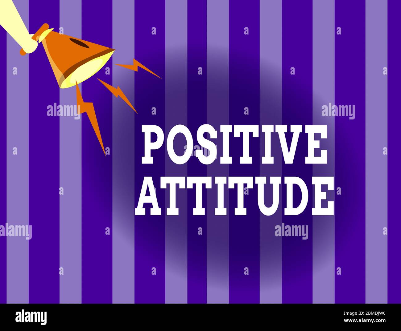 Handwriting text writing Positive Attitude. Conceptual photo Being ...
