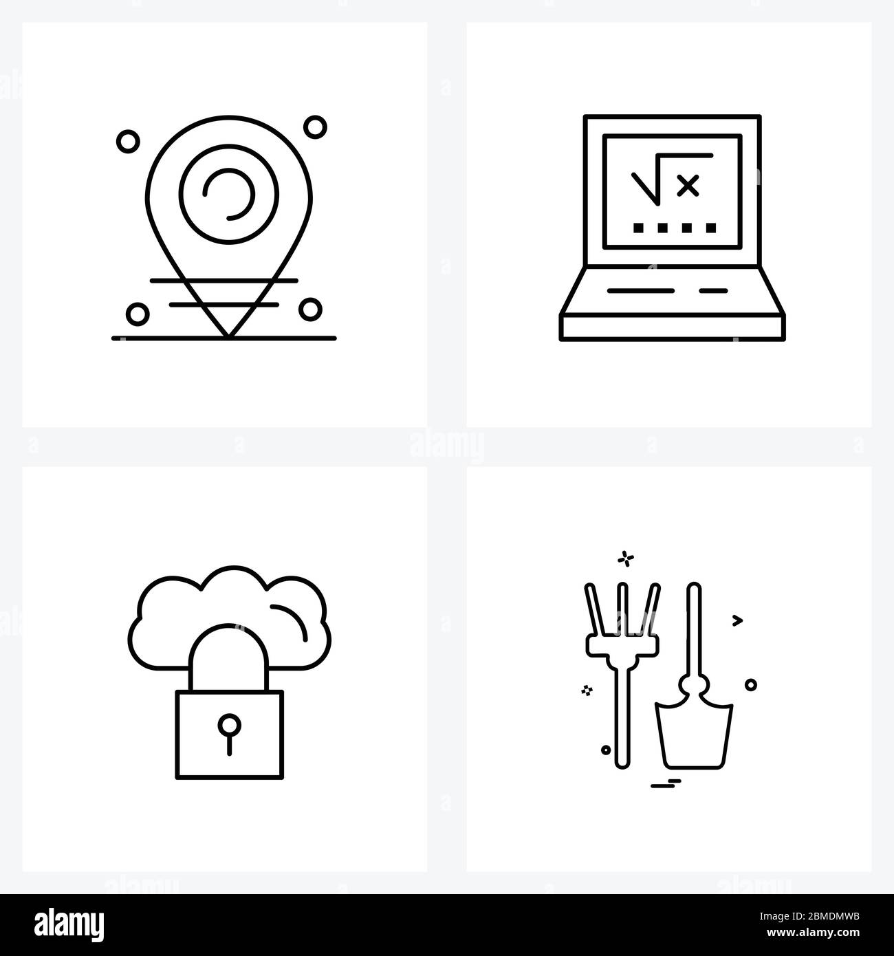 Private location Stock Vector Images - Alamy