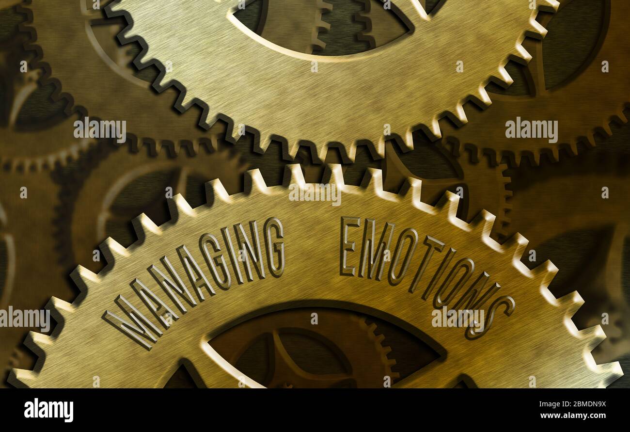 Handwriting text Managing Emotions. Conceptual photo Controlling ...