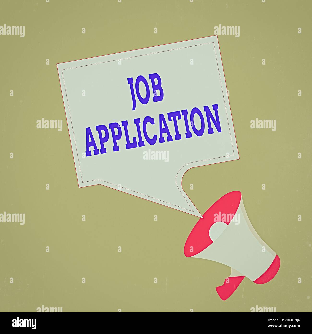Conceptual hand writing showing Job Application. Concept meaning The ...