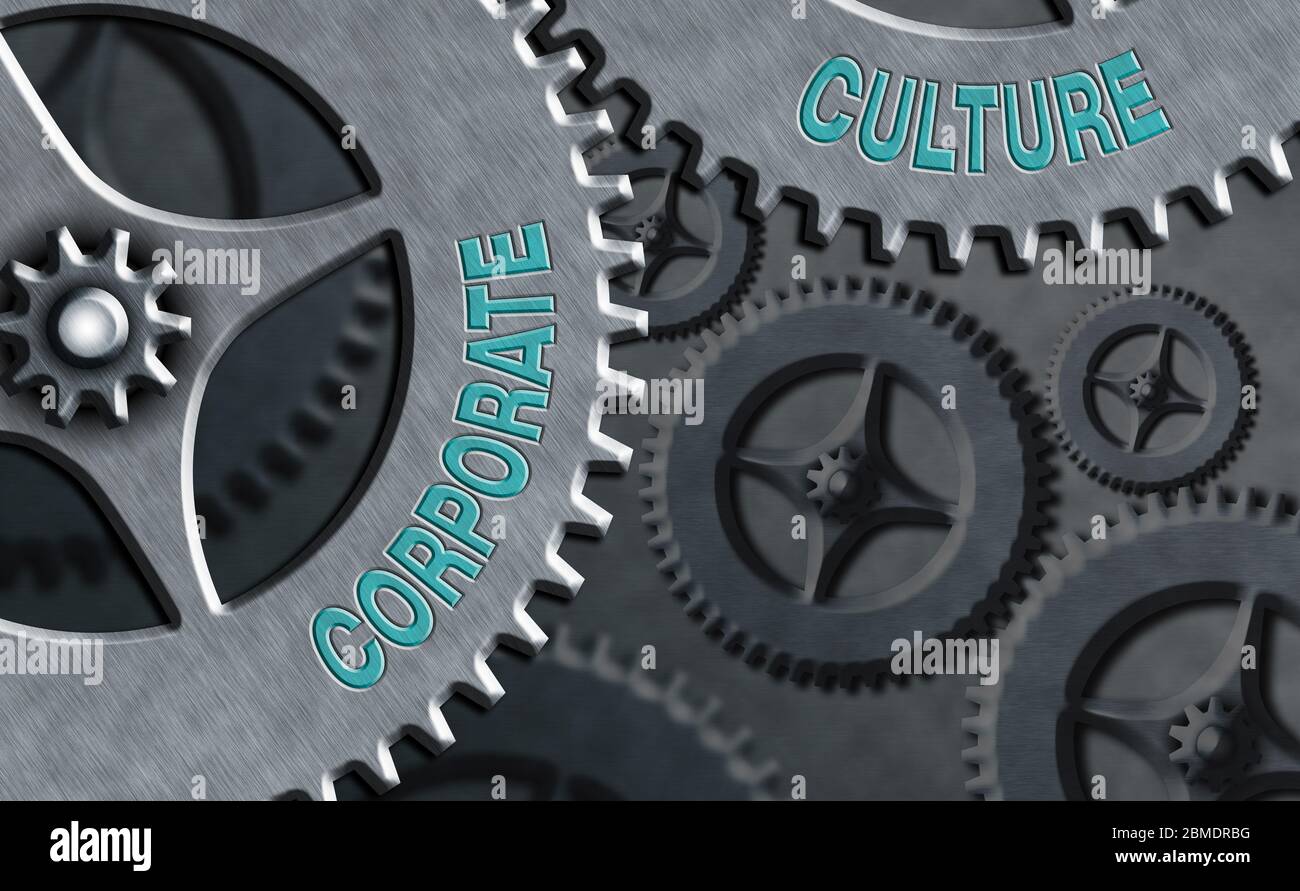 Writing note showing Corporate Culture. Business concept for Beliefs ...