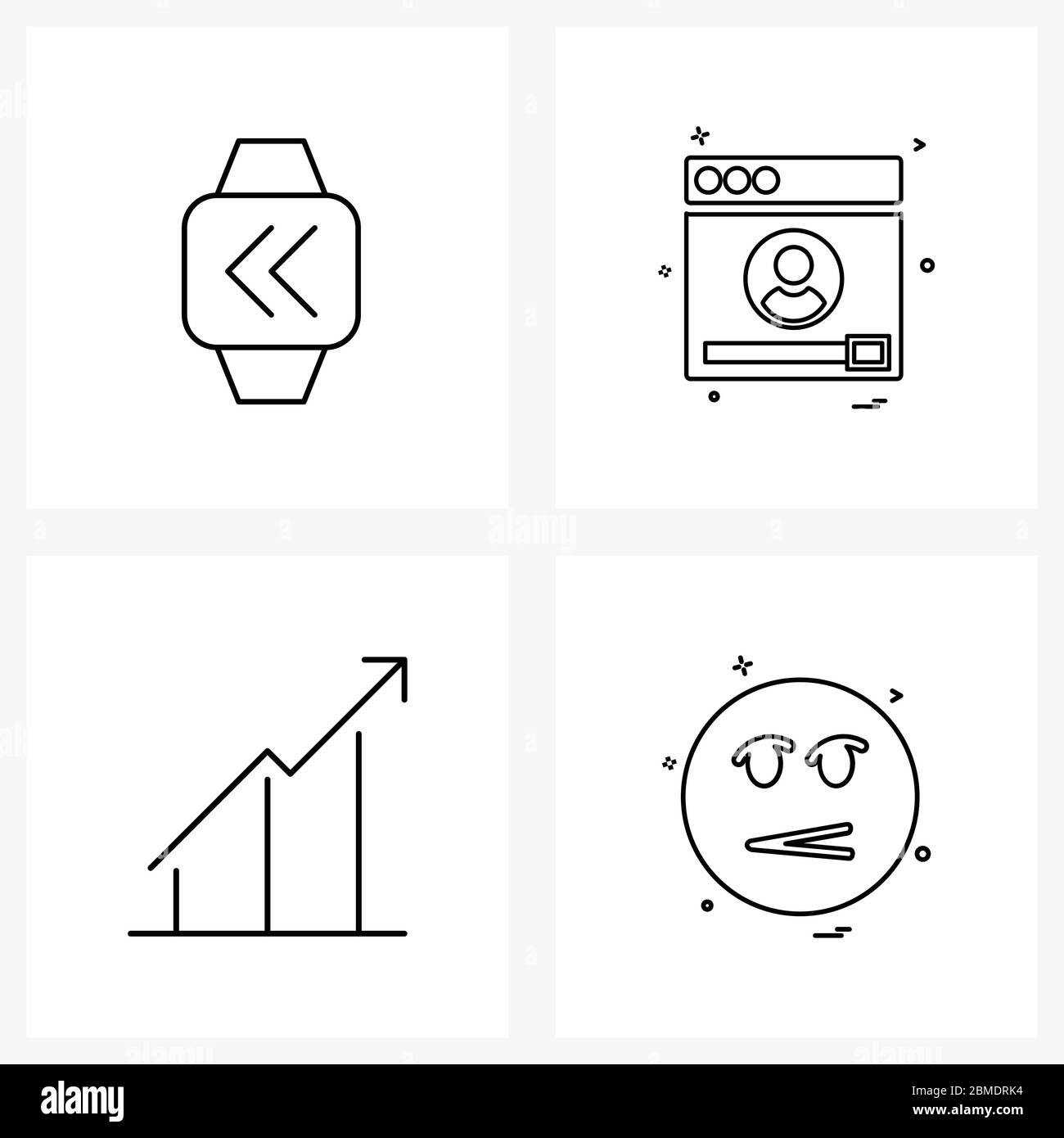 Emotion chart emoji Black and White Stock Photos & Images - Alamy