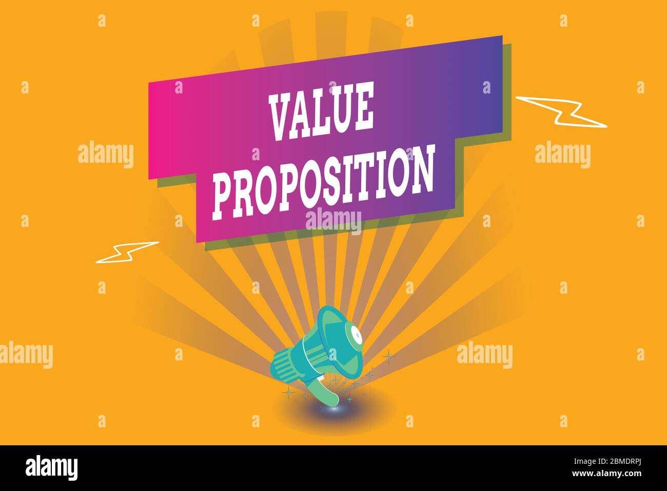 Conceptual hand writing showing Value Proposition. Concept meaning ...