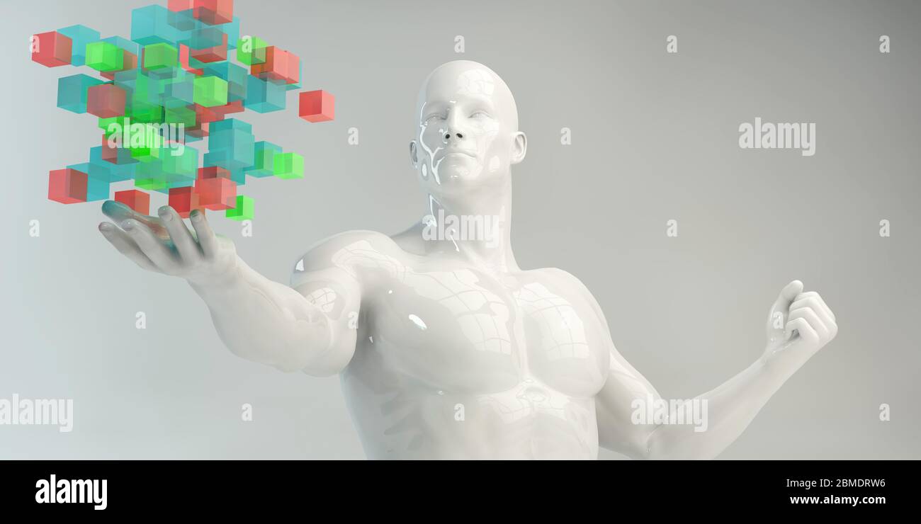 Healthcare Technology and Advanced Software for Scanning Stock Photo ...