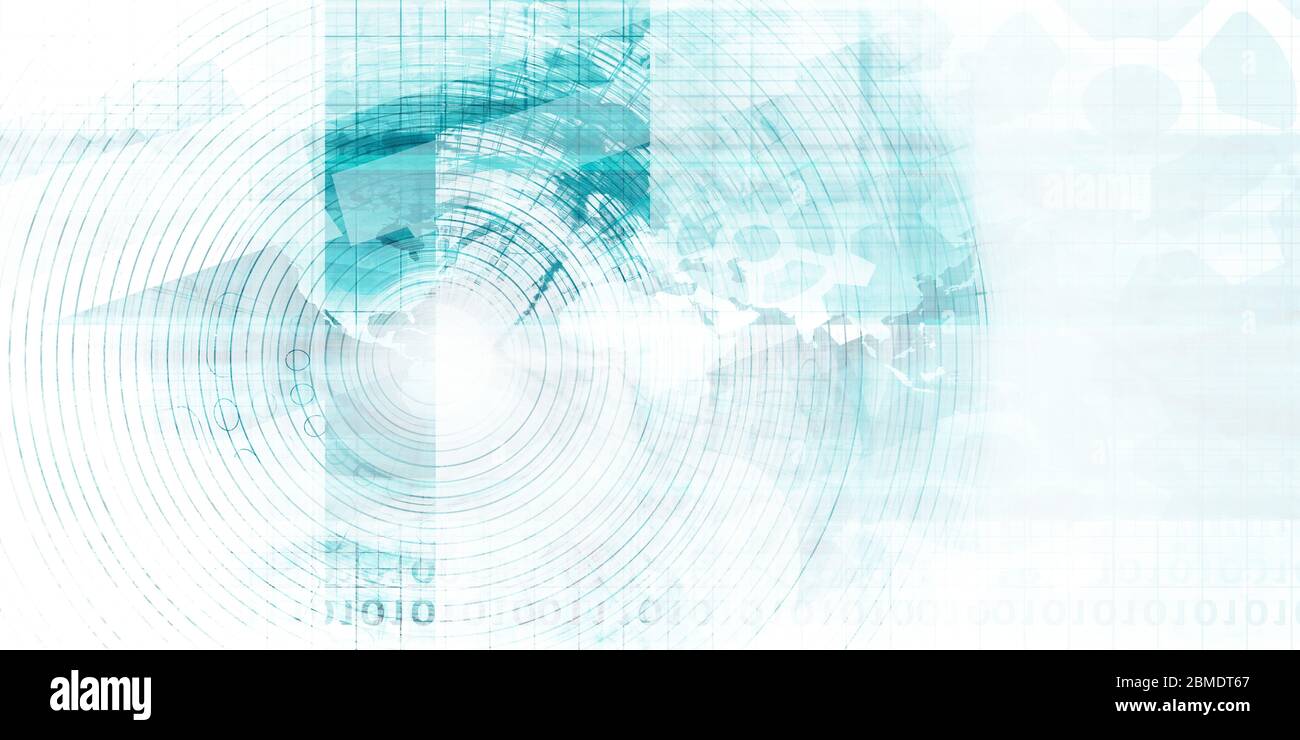 Technology Background with Clean Simple Lines as Art Stock Photo - Alamy