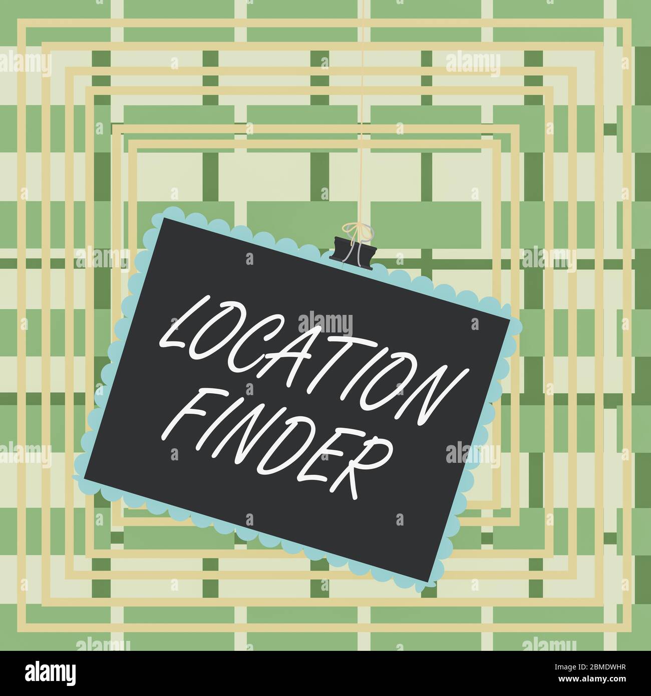 Text sign showing Location Finder. Business photo text A service ...