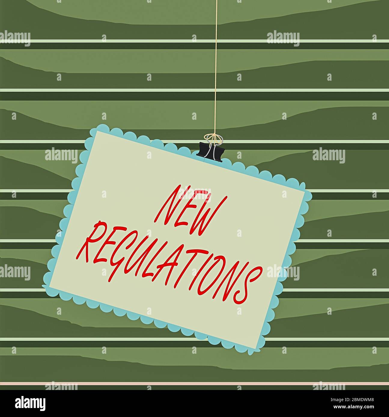 Conceptual hand writing showing New Regulations. Concept meaning ...