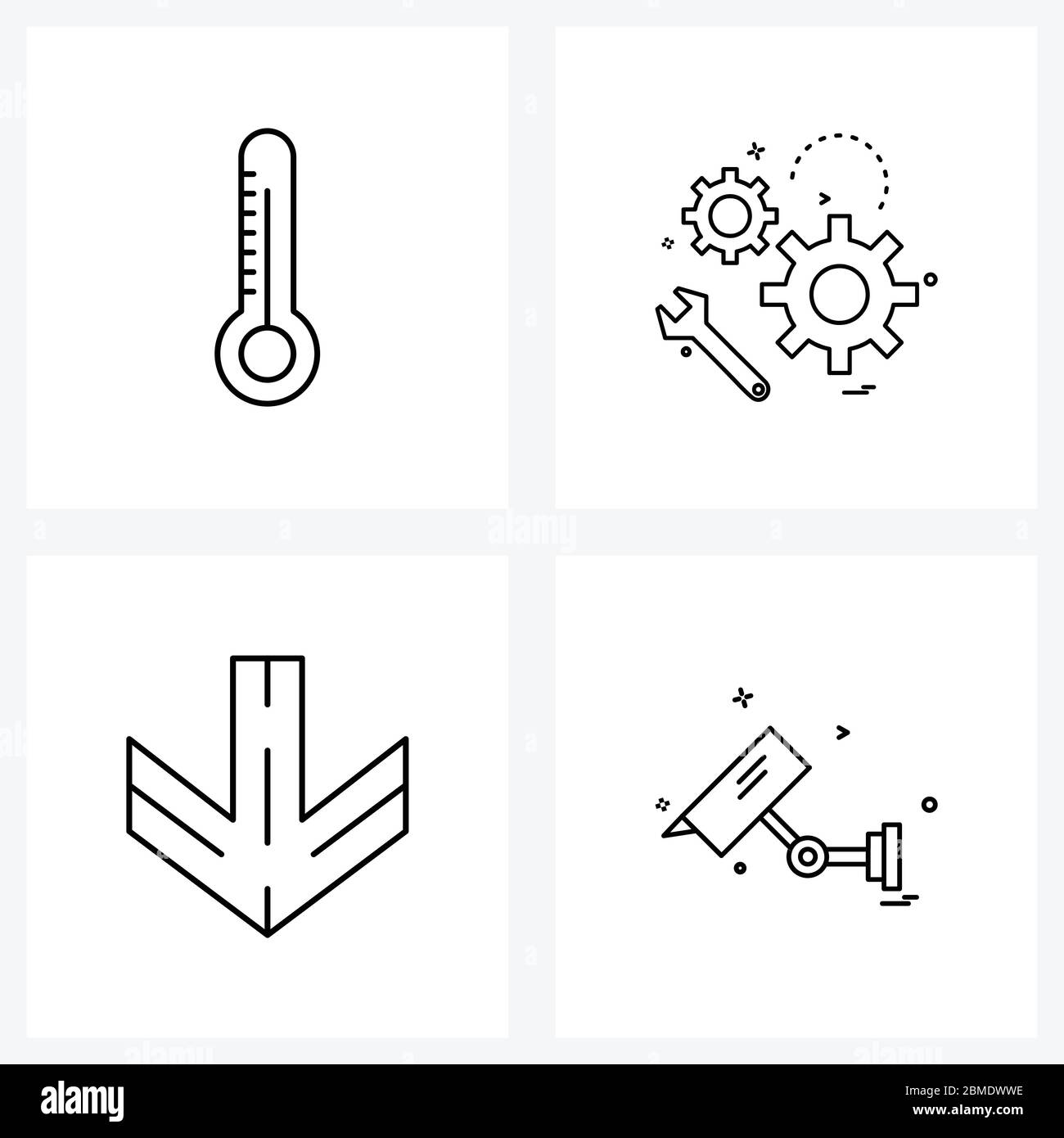 Summer settings Stock Vector Images - Alamy