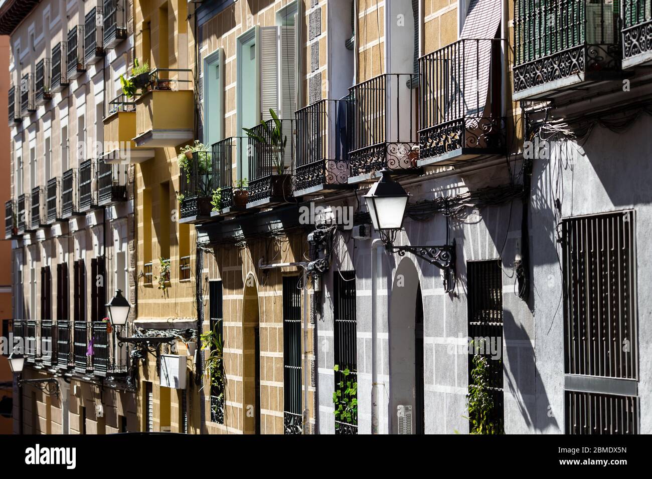 Scene from Madrid, Spain Stock Photo - Alamy