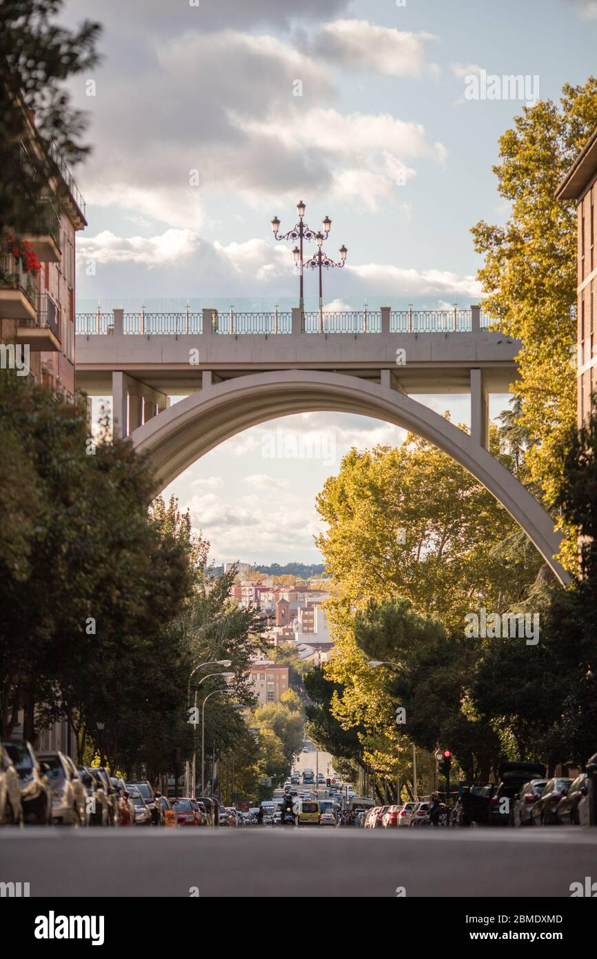 Scene from Madrid, Spain Stock Photo - Alamy