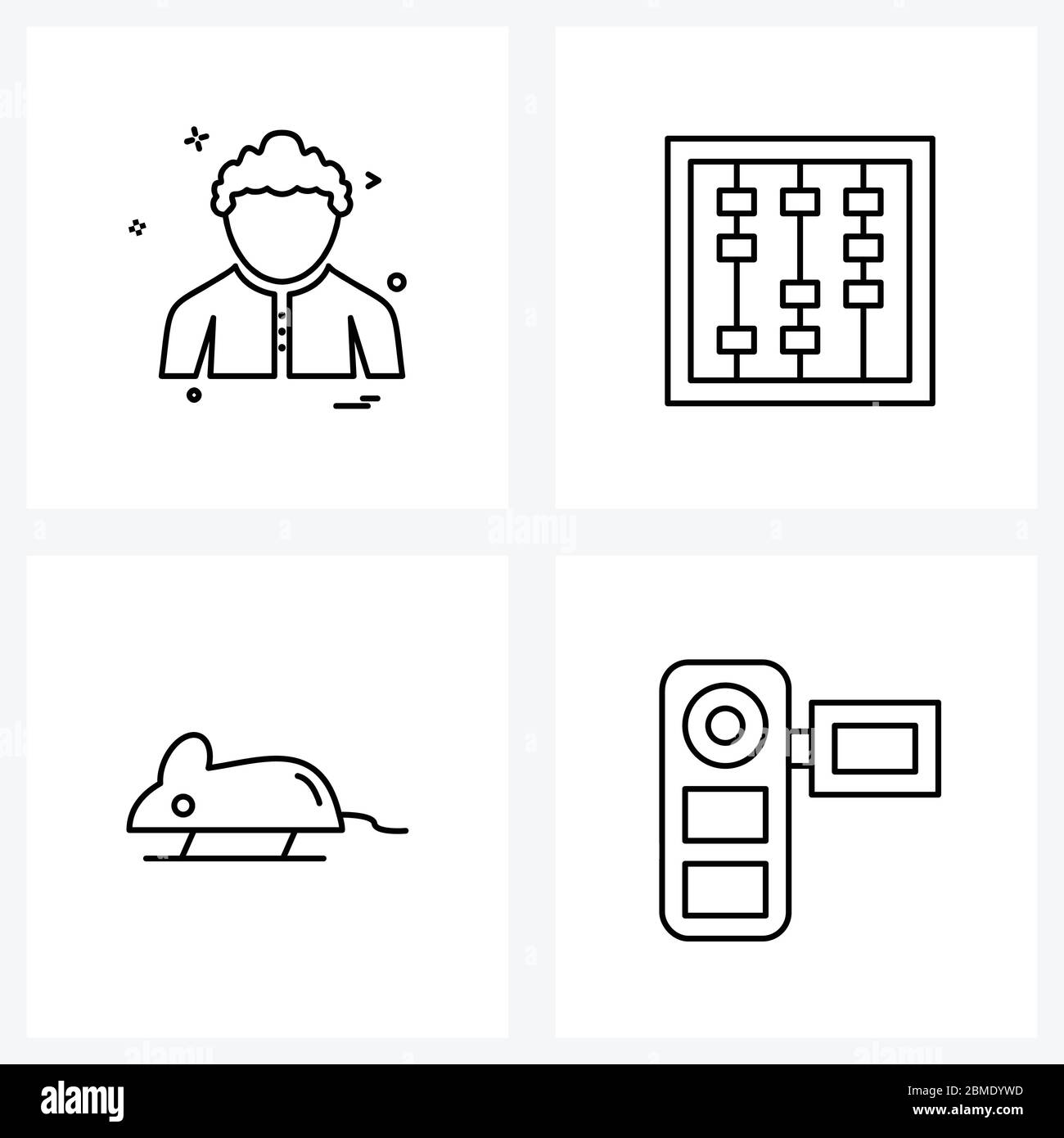 Human and pet mouse Stock Vector Images - Alamy