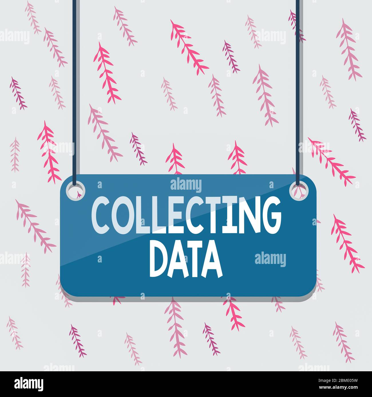 Handwriting text Collecting Data. Conceptual photo Gathering and ...