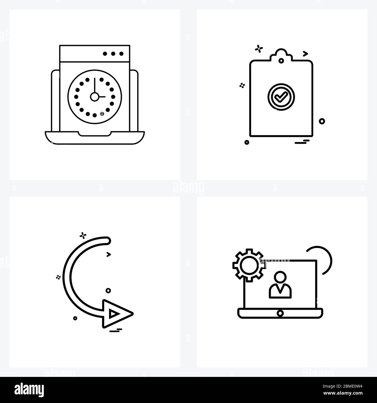 Direction directions profile Stock Vector Images - Alamy