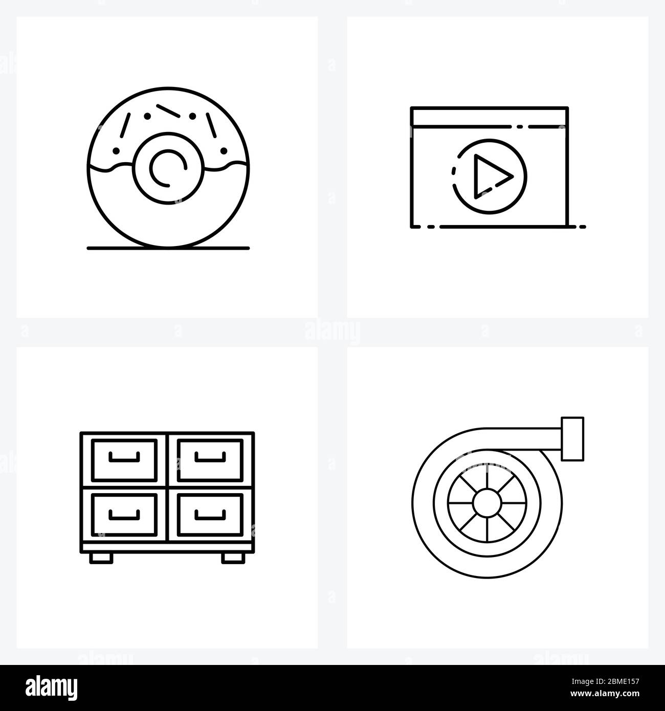 Food locker Stock Vector Images - Alamy