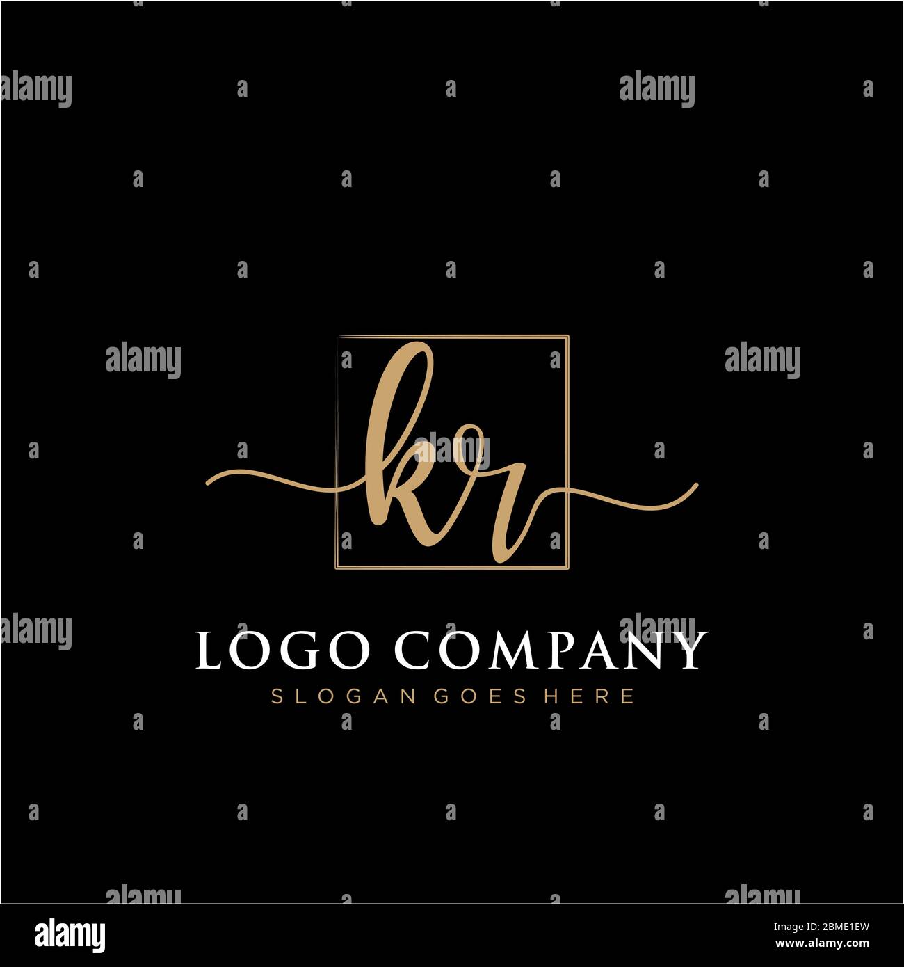 Kr logo vector vectors hi-res stock photography and images - Alamy