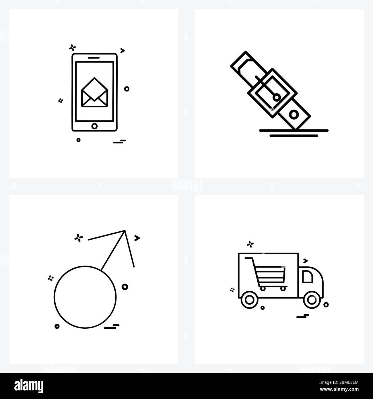 Smart Watch 4 Stock Vector Images - Alamy