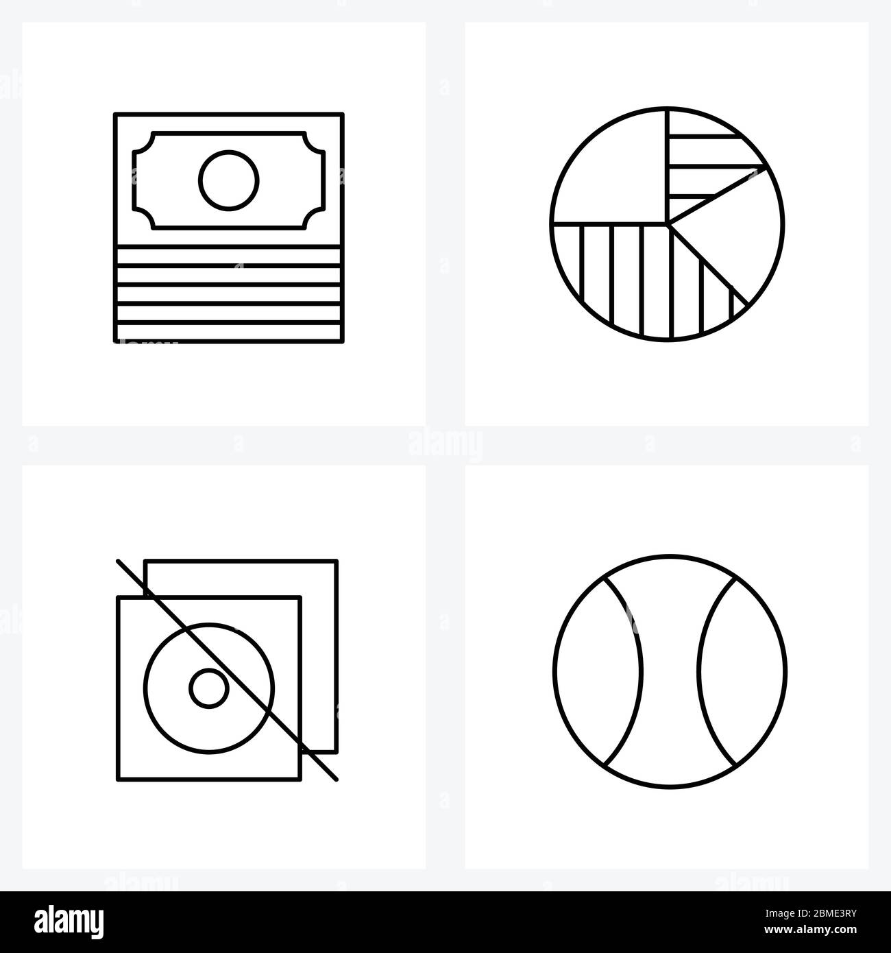 No tennis Stock Vector Images - Alamy